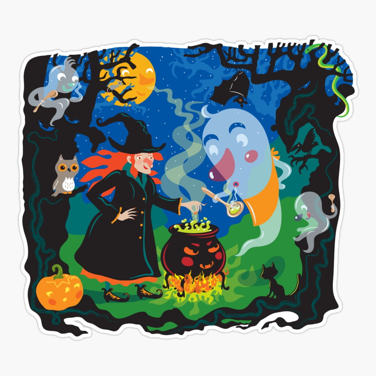 Maneki Yummy Potion Or Delicious Brew Sticker, Phone Decal Water Bottle ...