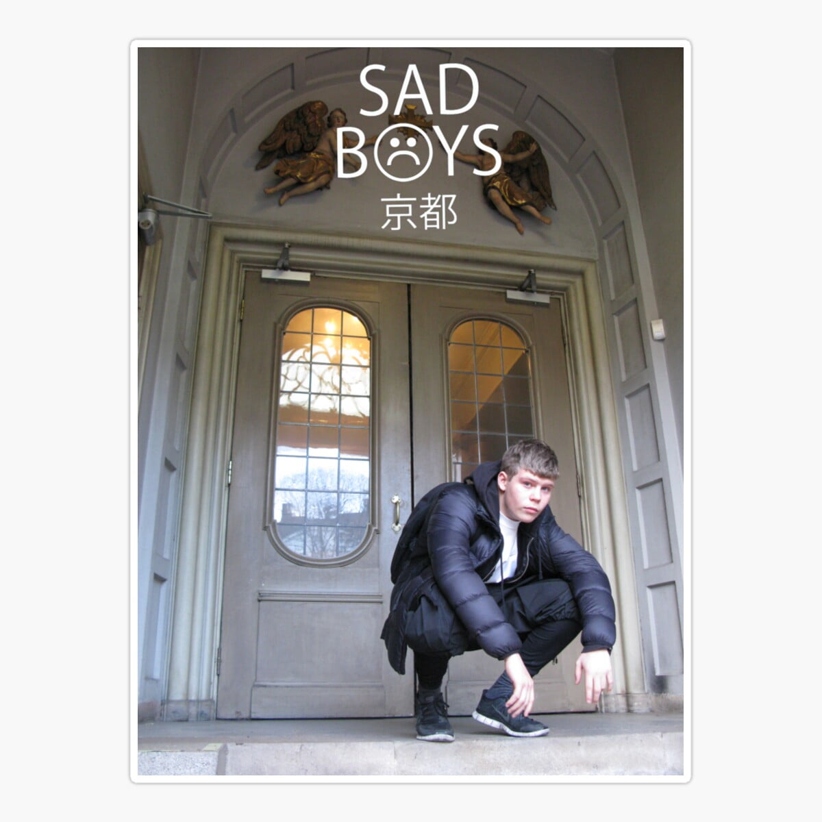 Maneki Yung Lean Sadboys Sticker, Phone Decal Water Bottle Stickers Car Decals, Funny Birthday ...