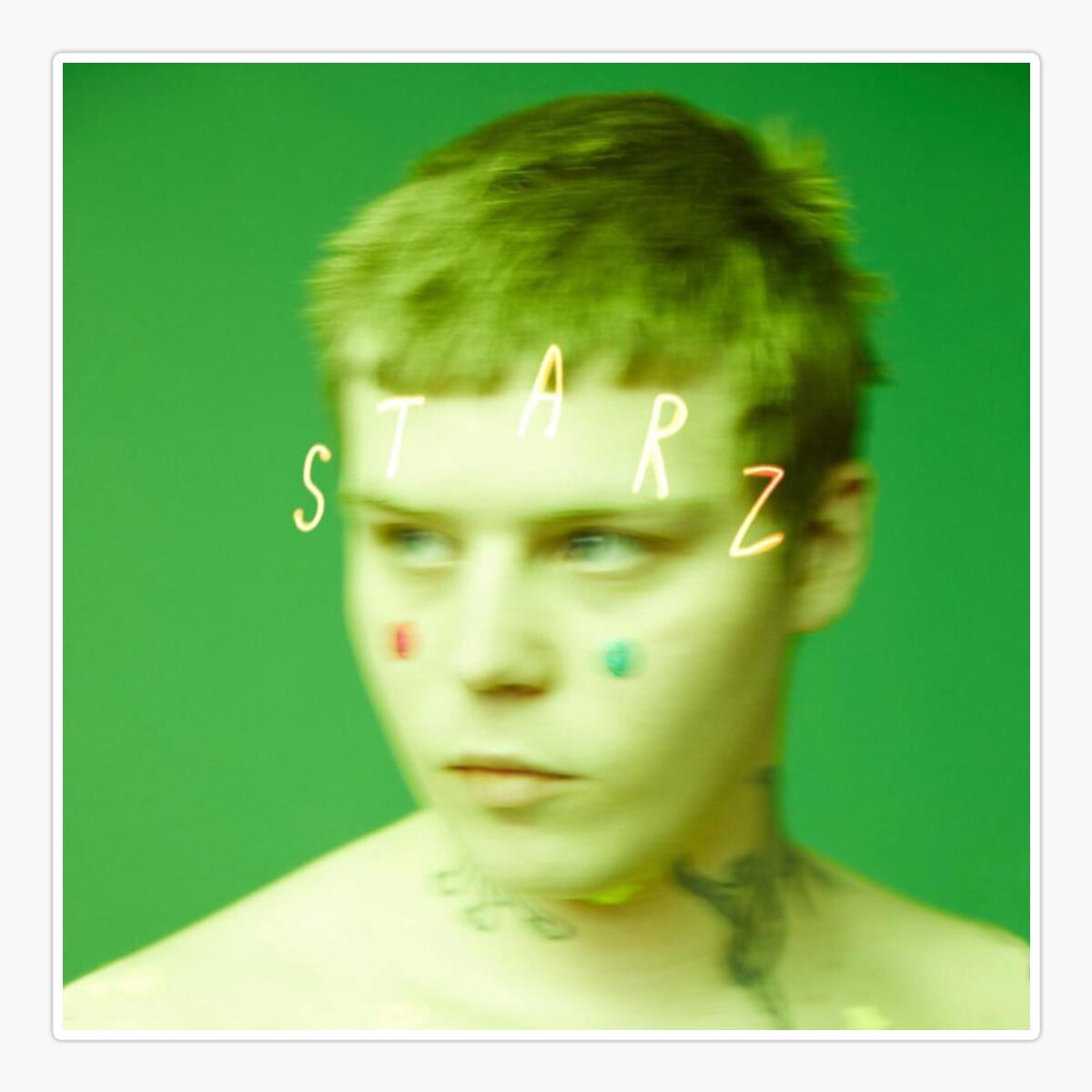 Maneki Yung Lean Starz Sticker, Phone Decal Water Bottle Stickers Car ...
