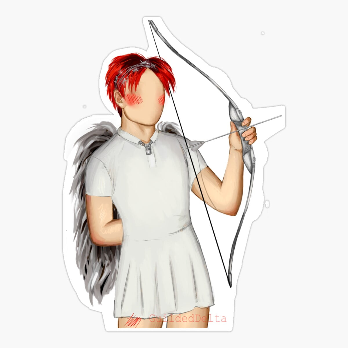 Maneki Yungblud Cottoncandy Sticker, Phone Decal Water Bottle Stickers ...