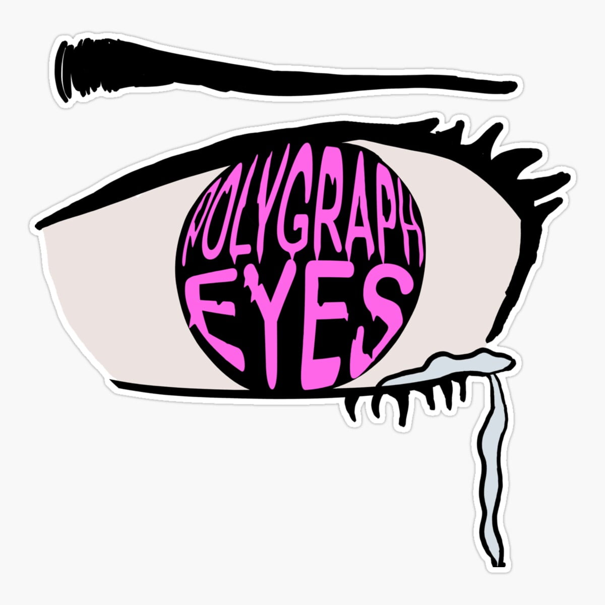 Maneki Yungblud Polygraph Sticker, Phone Decal Water Bottle Stickers ...