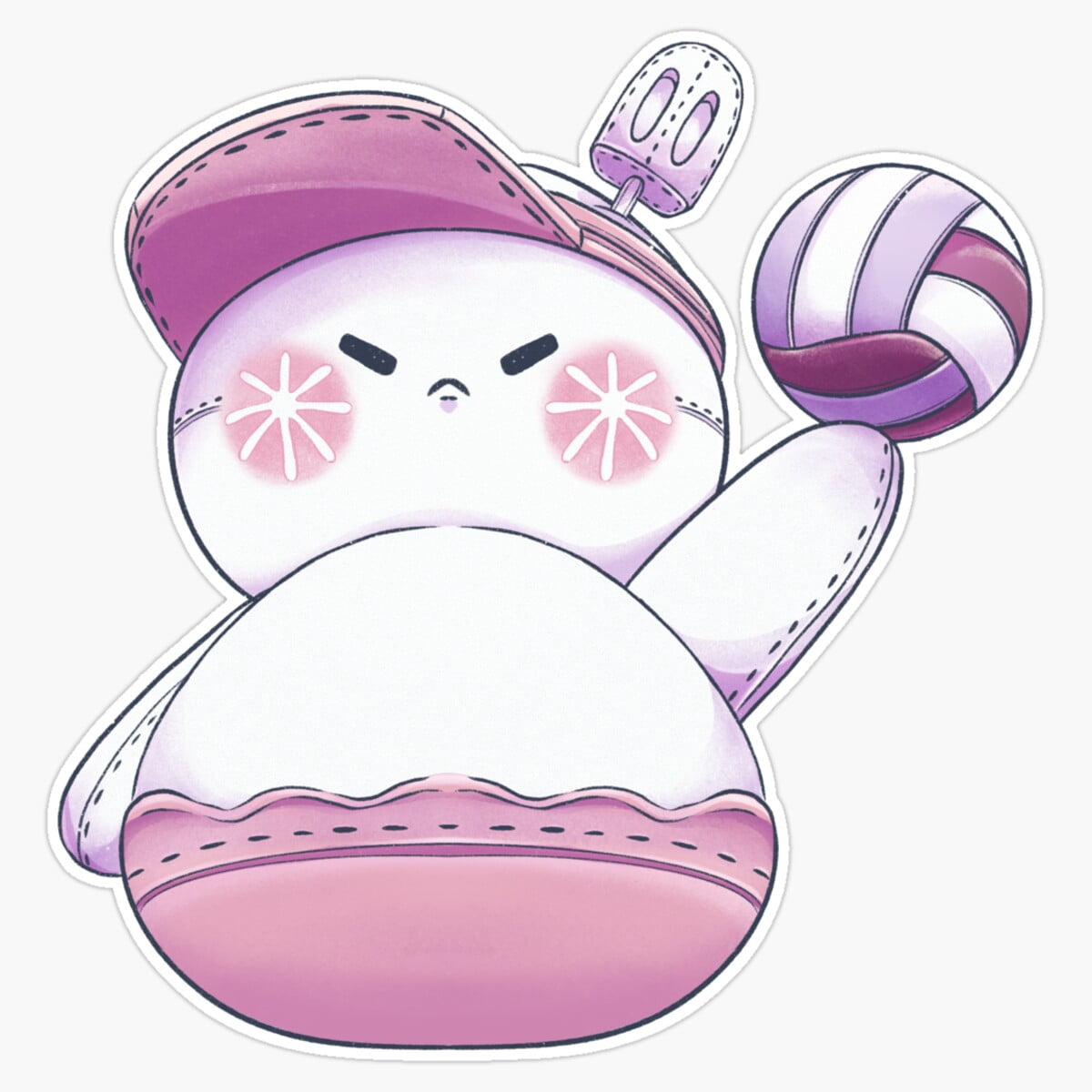 Maneki Zayne Volleyball Snowman Sweetheart - Love And Deepspace Fanart ...