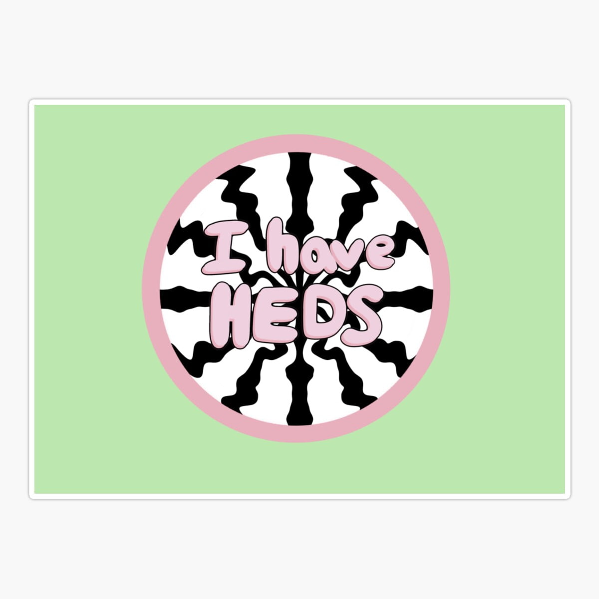 Maneki Zebra Heds Er, Phone Decal Water Bottle Stickers Car Decals ...