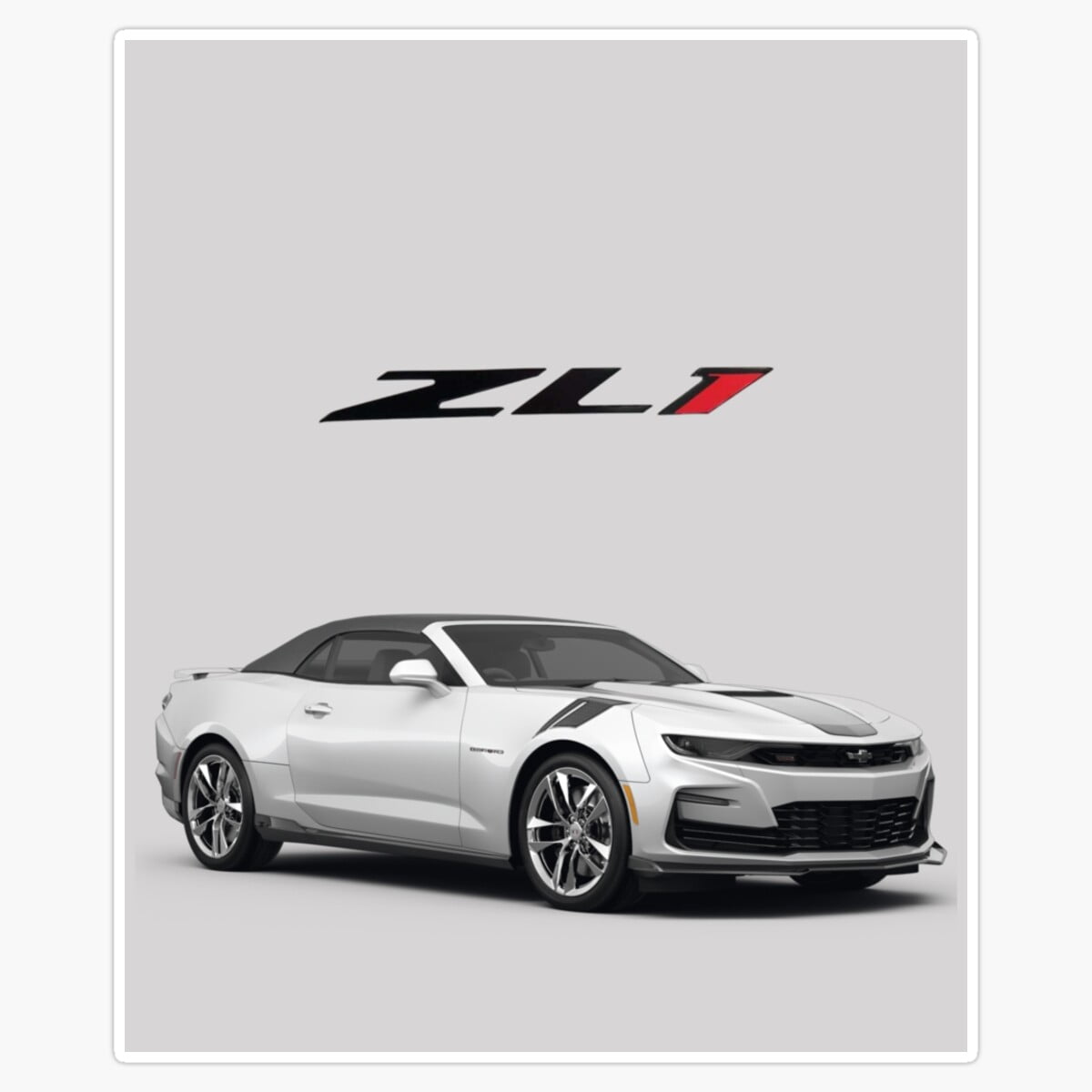 Maneki Zl1 – Brutal Power, Track Precision Er, Phone Decal Water Bottle ...