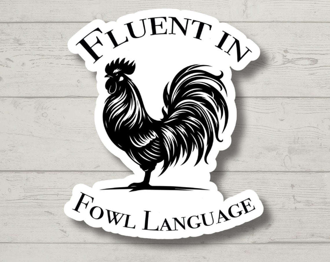 Maneki fluent in fowl language er, laptop ers, water bottle ers ...