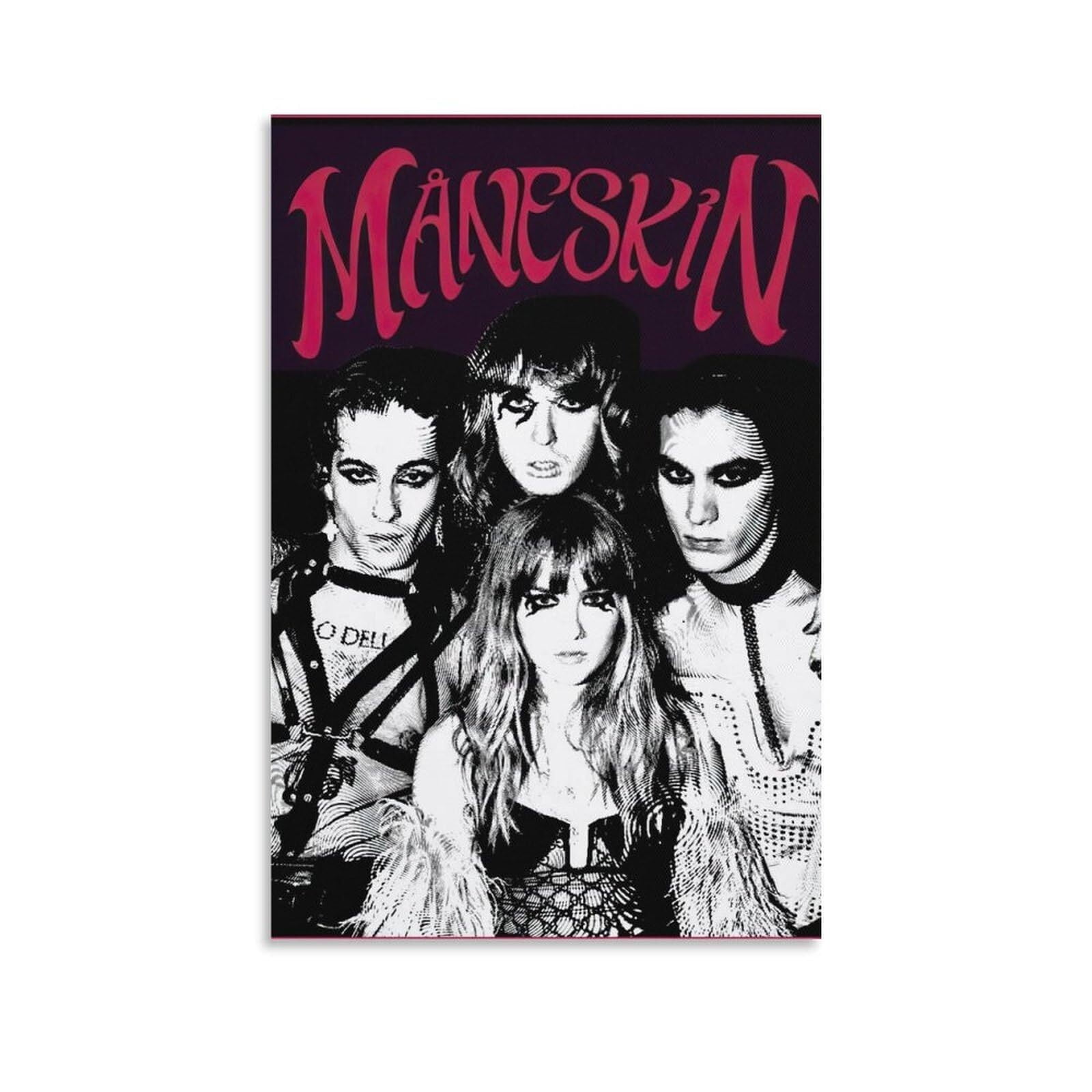 Maneskin Poster Måneskin Rock Roll Poster Band Poster Music Poster - Walmart.com