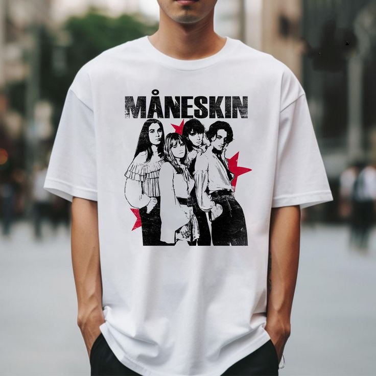 Maneskin Shirt Bundle, Maneskin Rock Band Shirt , Vintage Maneskin Rush ...