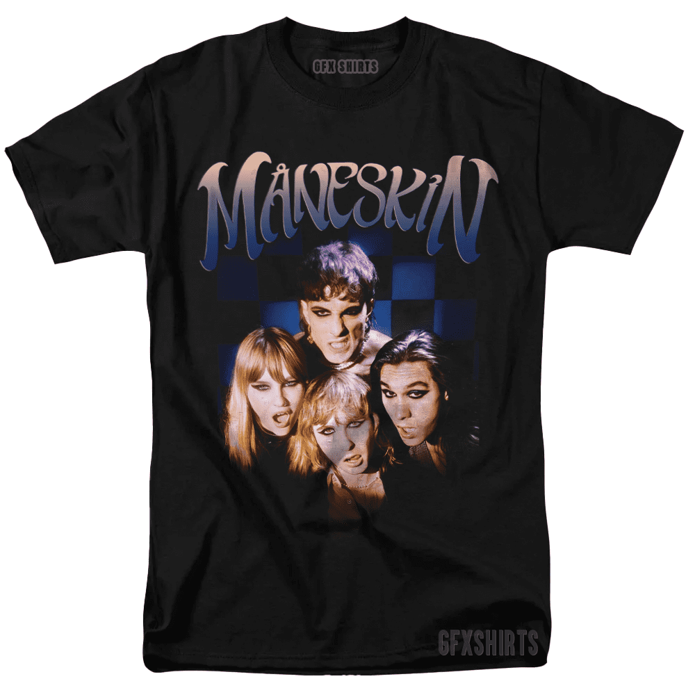 Maneskin Shirt Concert Tour Merch T-Shirt - Walmart.com