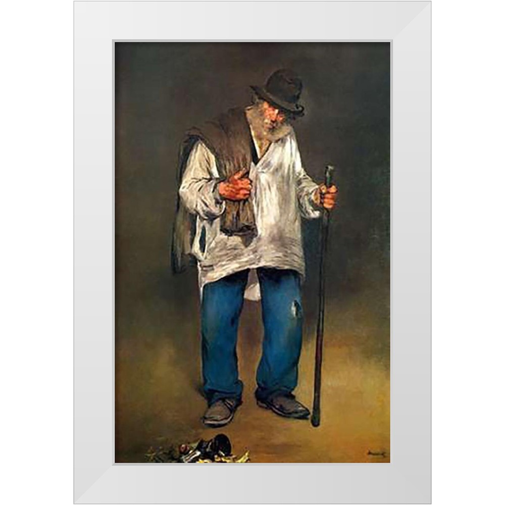 Manet, Edouard 11x14 White Modern Wood Framed Museum Art Print Titled ...