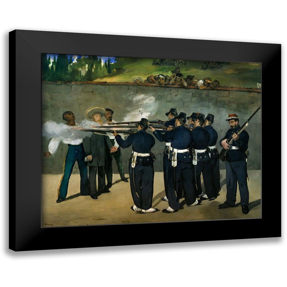 Manet, Edouard 14x12 Black Modern Framed Museum Art Print Titled - The ...
