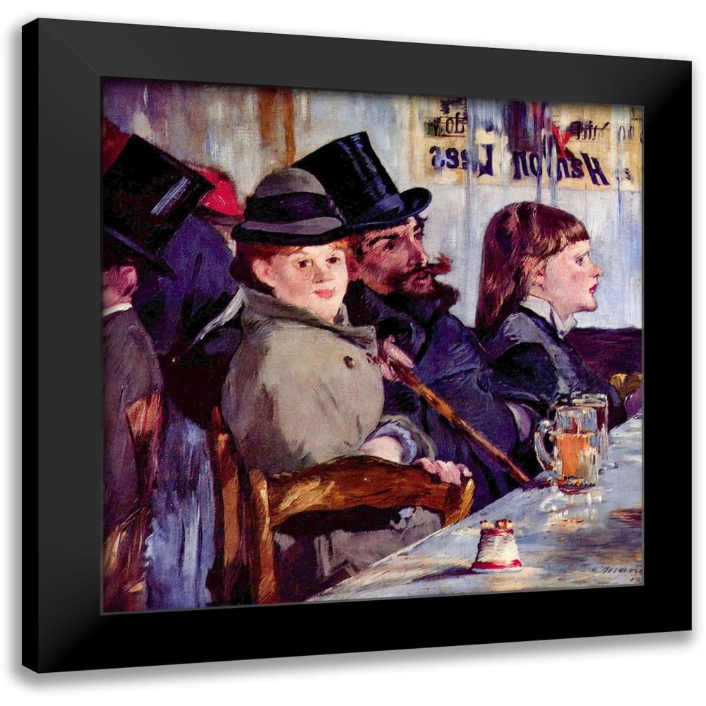Manet, Edouard 15x15 Black Modern Framed Museum Art Print Titled - In ...