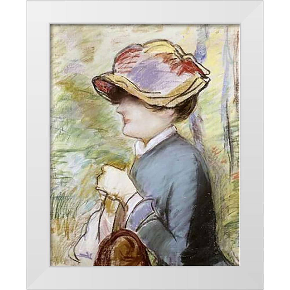 Manet, Edouard 15x18 White Modern Wood Framed Museum Art Print Titled ...