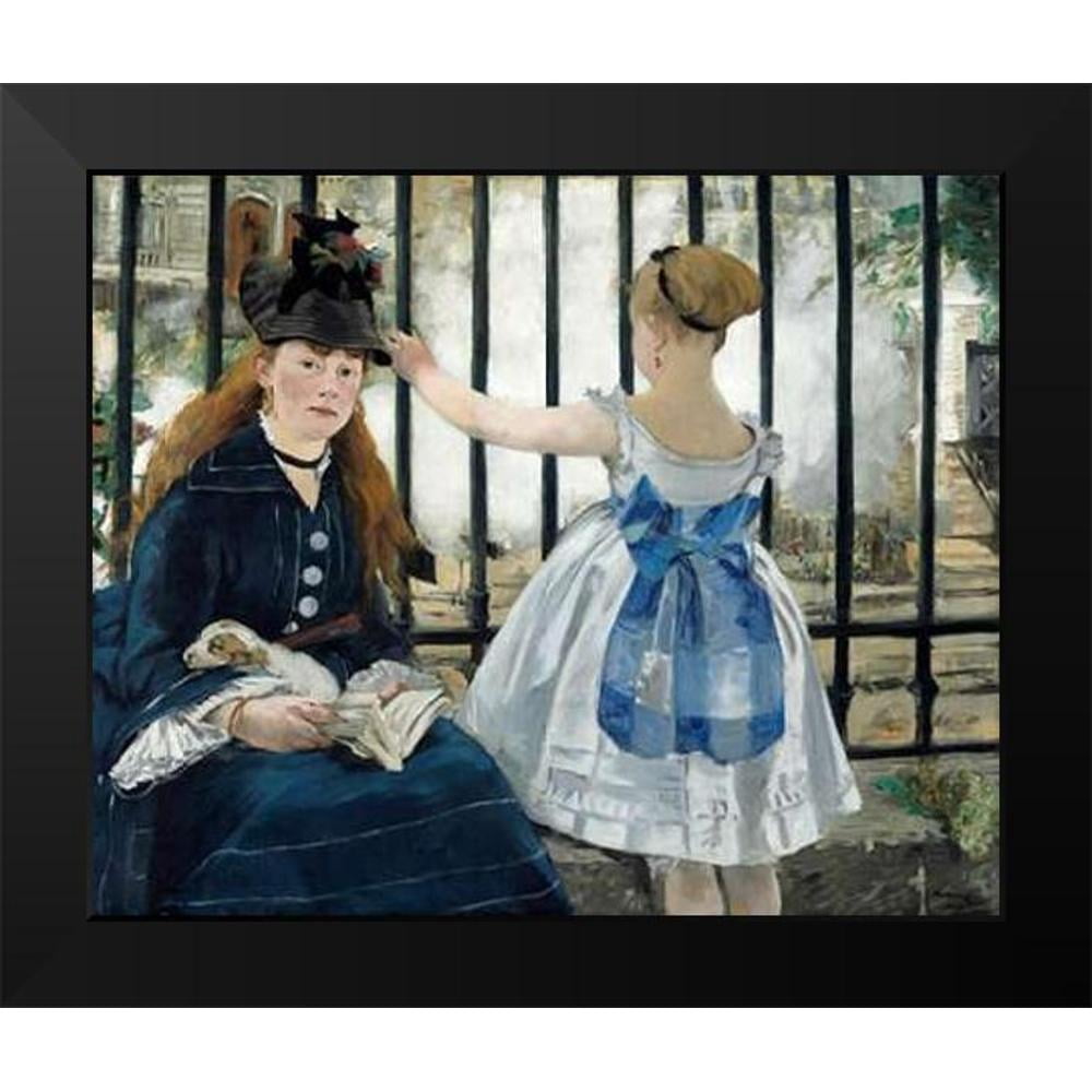 Manet, Edouard 24x20 Black Modern Framed Museum Art Print Titled - The ...