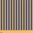 Manfei Blue Pinstripe Fabric by the Yard 2 Yards, Yellow Line Sewing ...