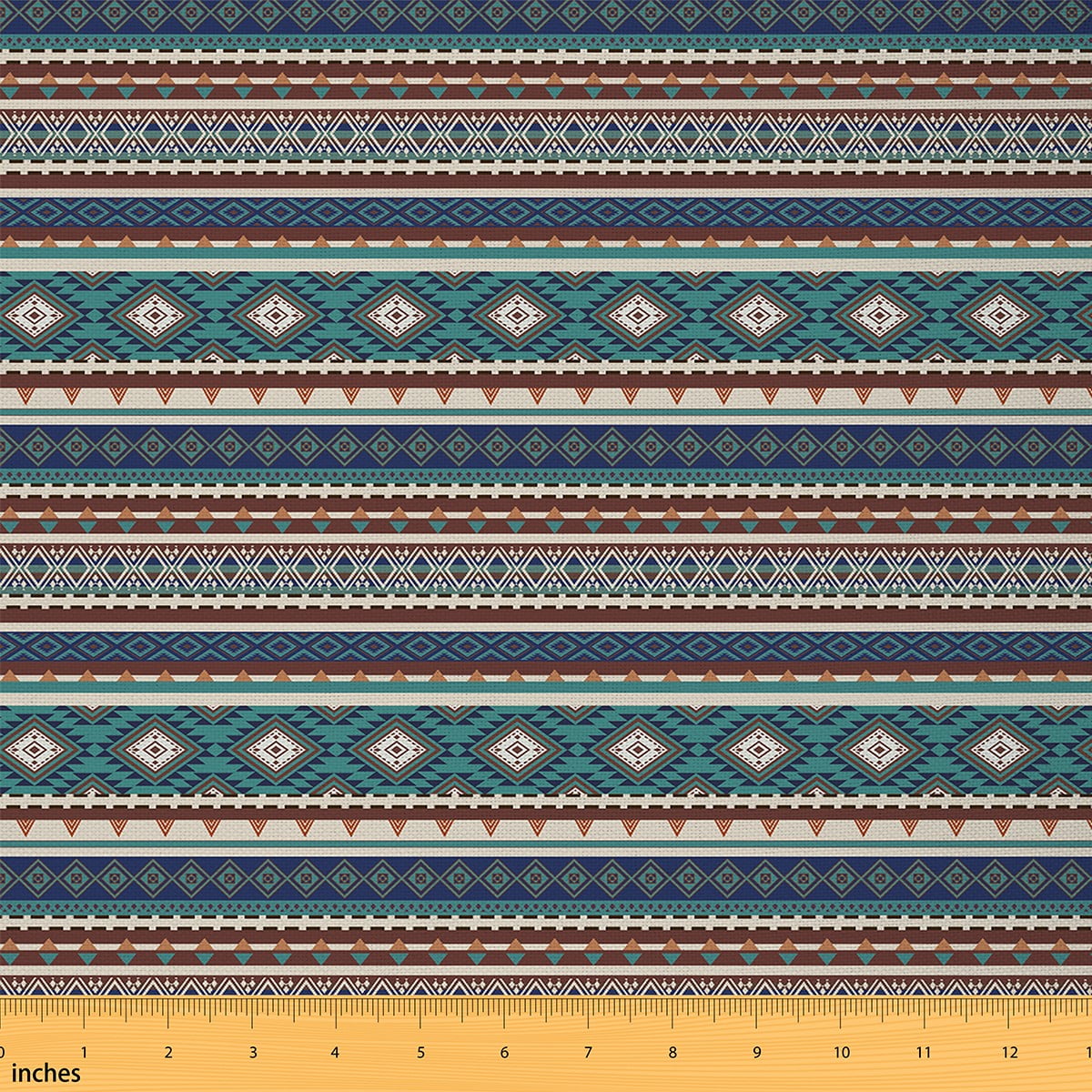 Manfei Bohemian Aztec Fabric by the Yard (1 Yard), Southwestern ...