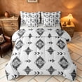 Manfei Boho Tribal Diamond Full Size Bedding Sets, Aztec Arrow Full ...