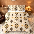 Manfei Boho Tribal Diamond Queen Bedding, Aztec Arrow Bedding Comforter ...