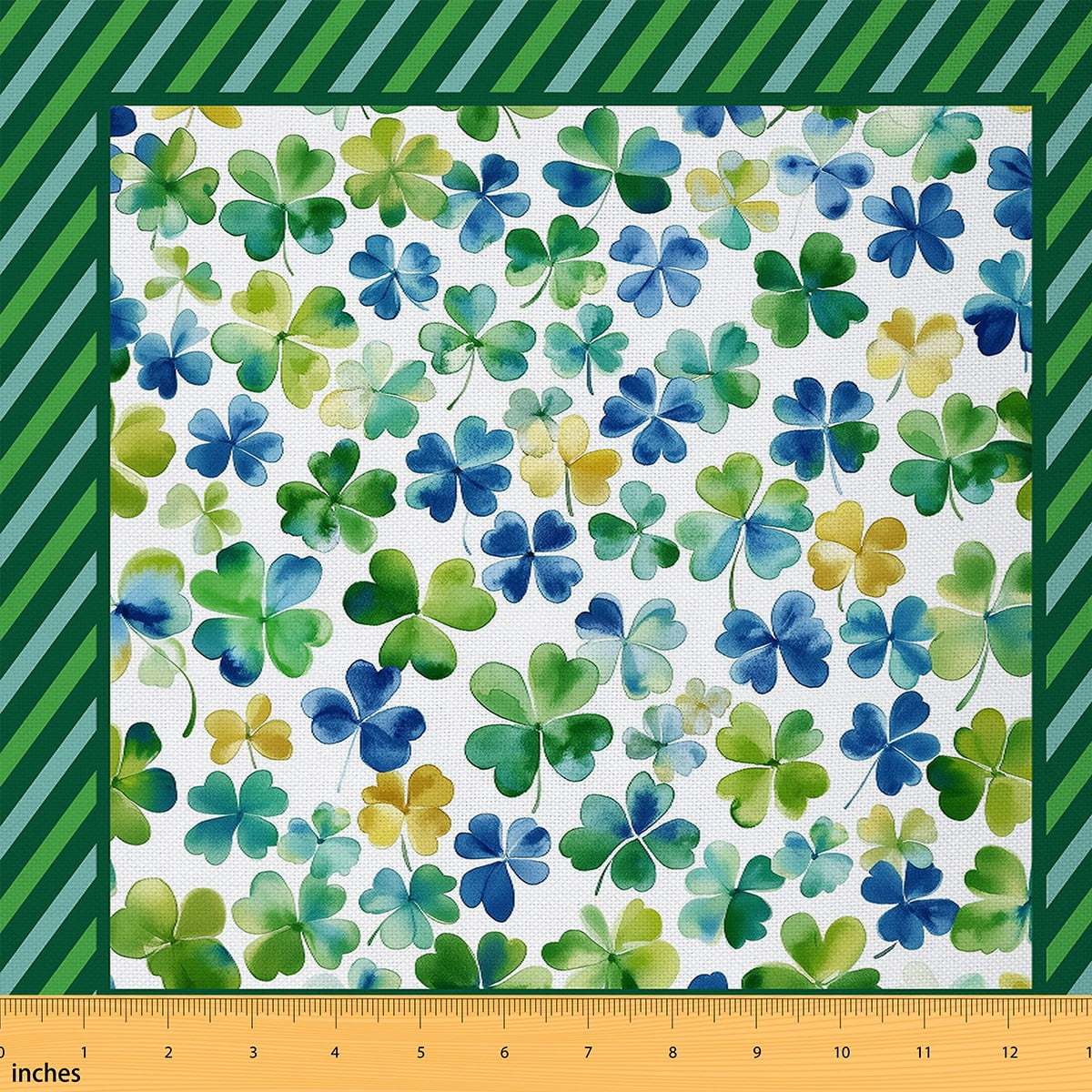 Manfei Four Leaves Clover Sewing & Crafting Fabric (3 Yards), Spring ...
