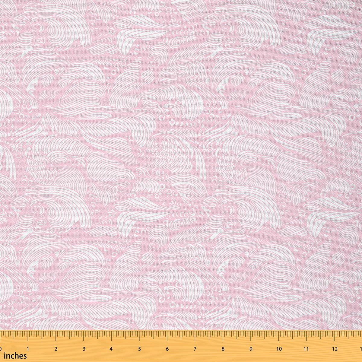 Manfei Girly Pastel Pink Fabric by the Yard (10 Yards), Cute Abstract ...