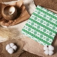Manfei Green Plaid 100% Cotton Fabric 2 Yards, Holiday Snowflake Sewing ...