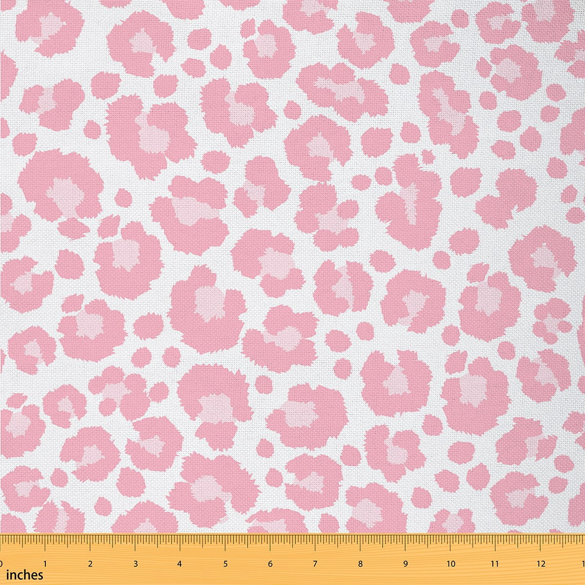 Manfei Kawaii Pink Cheetah Print Sewing & Crafting Fabric (1 Yard ...