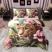 Homewish Jungle Animal Fox Twin Bedding Sets 7-Piece, Magic Wildlife ...