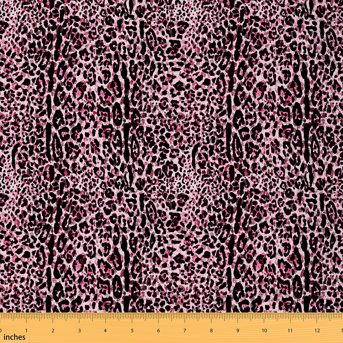 Manfei Leopard Print Sewing & Crafting Fabric (2 Yards), Wildlife ...