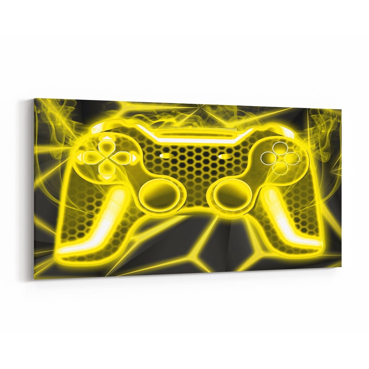 Manfei Neon Gamepad Paintings Wall Decor, Gamer Gaming Wall Hanging ...