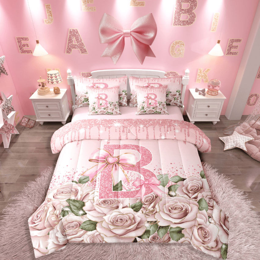 Manfei Red Strawberry 3pcs King Size Comforter Sets,Fresh Fruit Bedding Comforter Set,Kawaii ...