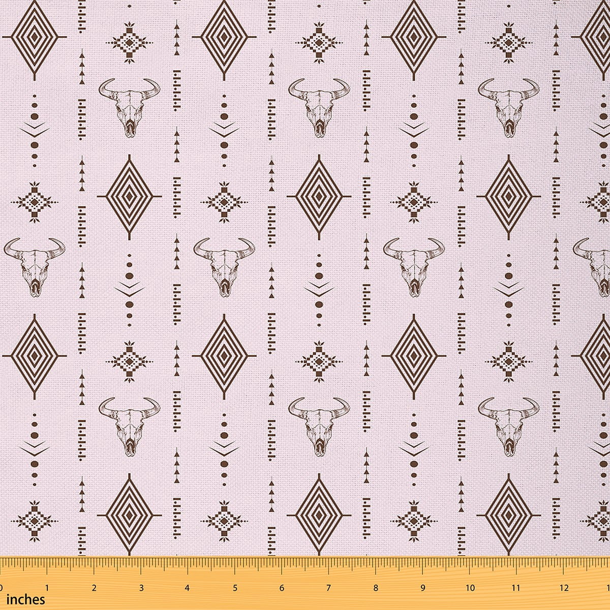 Manfei Tribal Aztec Sewing & Crafting Fabric (3 Yards), Boho Hippie ...