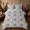 Manfei Western Cow Skull Queen Bedding, Bohemian Aztec Bedding ...
