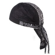 WavEnforcer Premium Black Do-Rag, Big Size, 100% Polyester, Made in ...