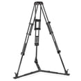Manfrotto 3-Section Carbon Fiber Twin Leg Video Tripod with 100/75mm ...