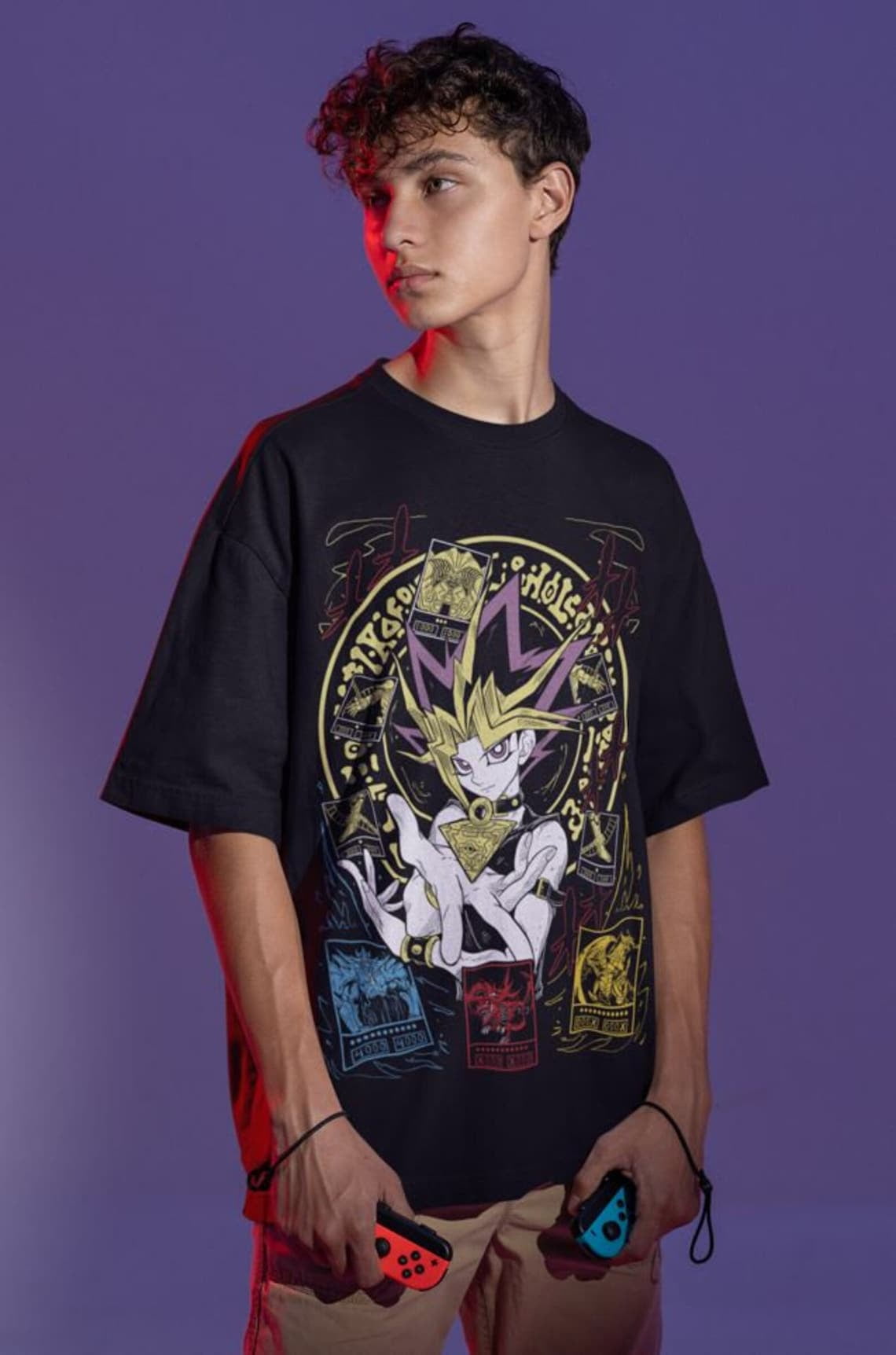 Manga Anime Yugi Oh Shirt, Yuki Muto, Anime Duel King T Shirt - Walmart.com