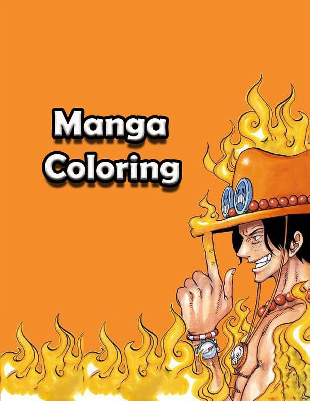 Manga Coloring : Funny Japanese Anime Manga Coloring Books & Naruto One ...