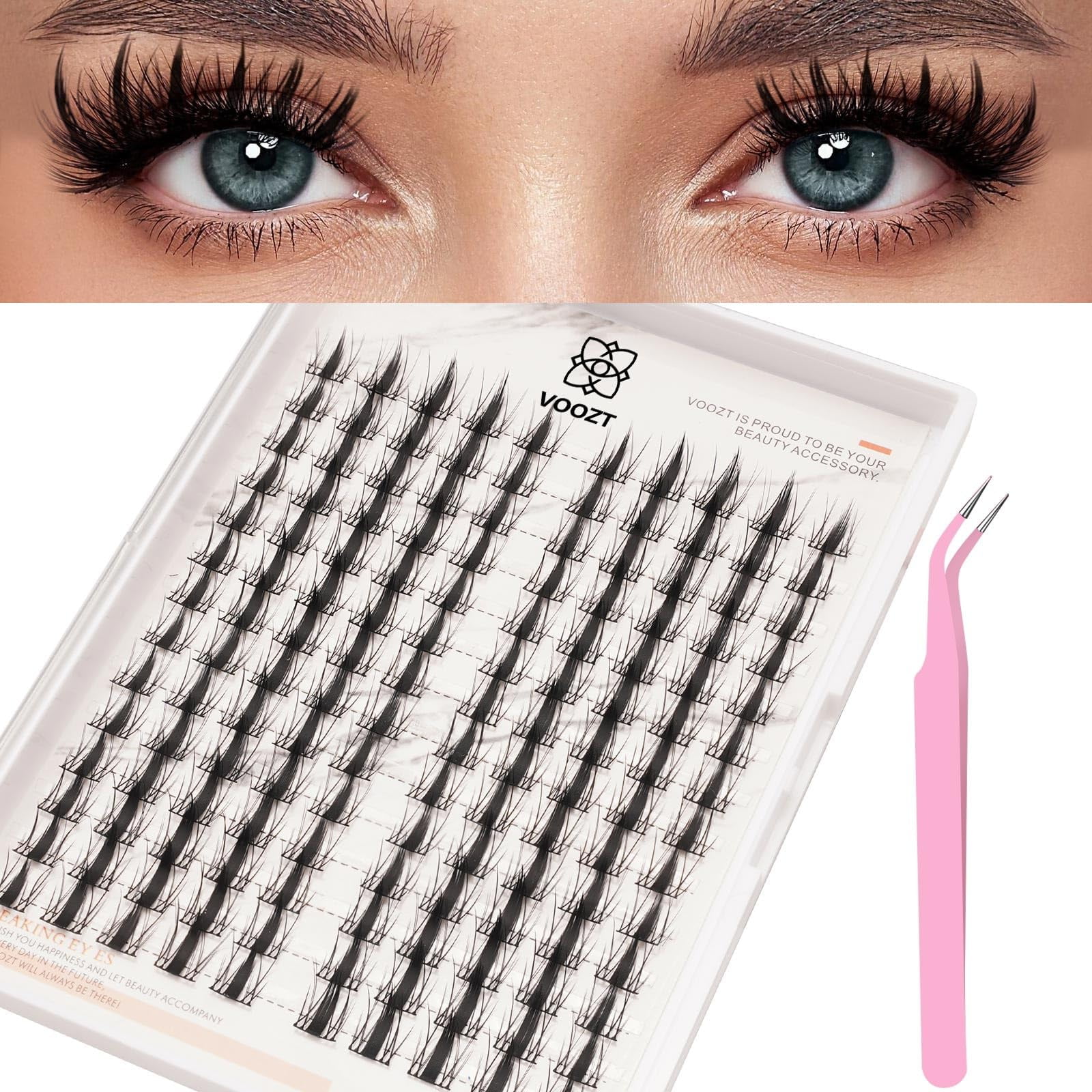 Manga Lashes Anime Eyelash Extension, VOOZT Spiky Lash Clusters ...