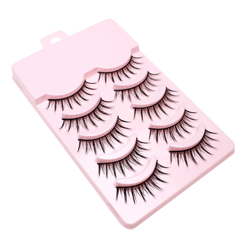 Manga Lashes Natural Look Doll-Lashes Fluffy-Faux-Mink False Eyelashes ...