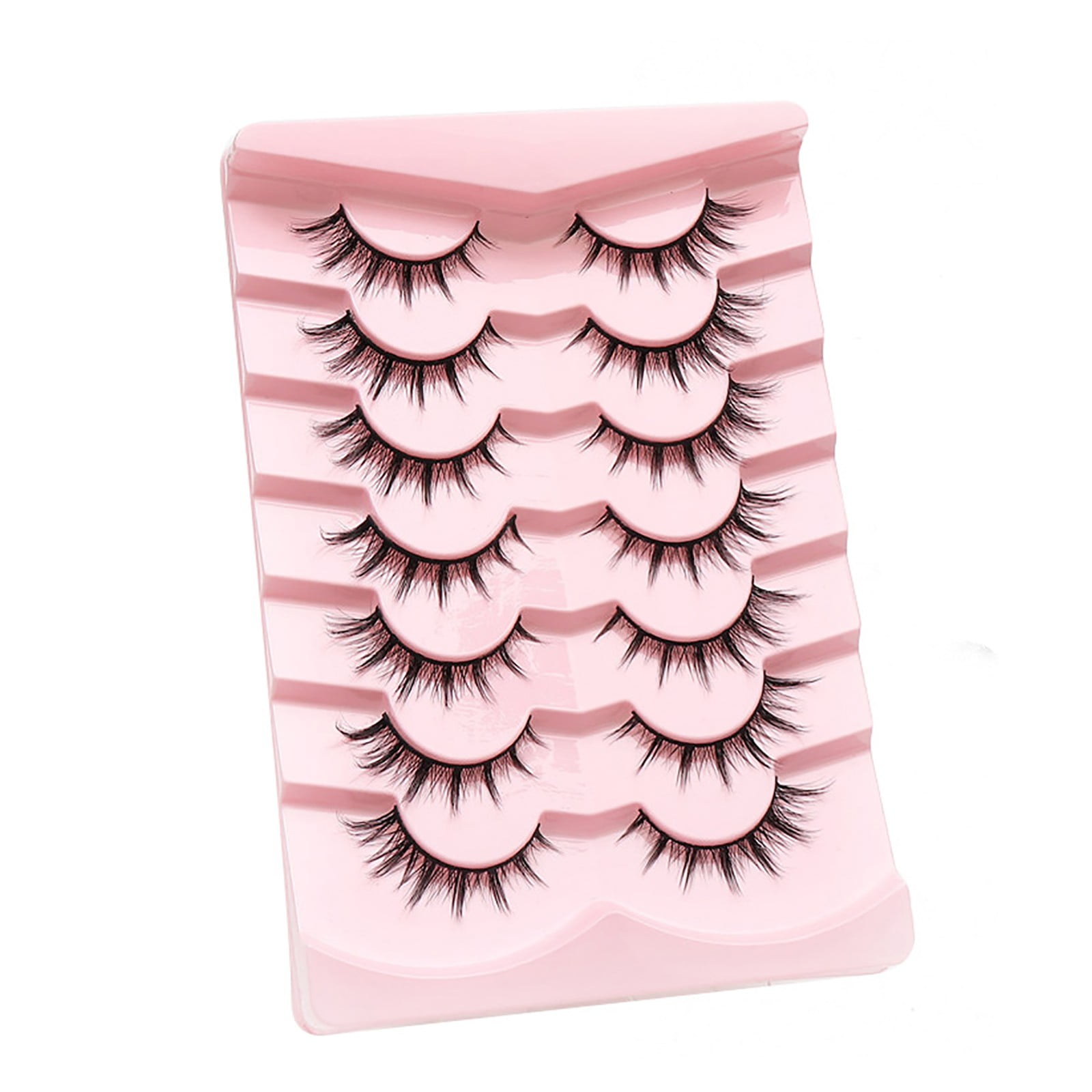 Manga Lashes Natural Look False Eyelashes Anime Lashes Wispy Spiky 3D ...