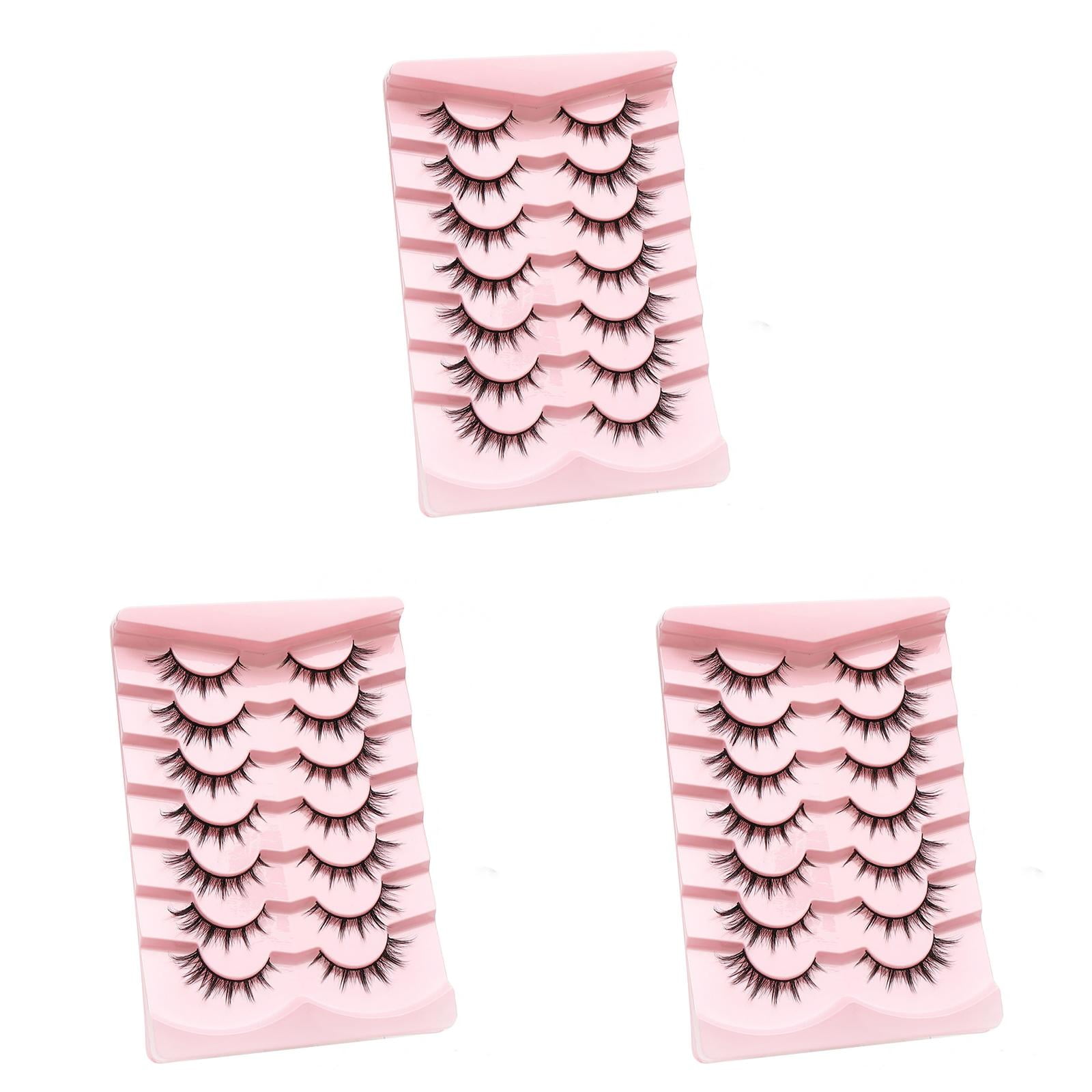 Manga Lashes Natural Look False Eyelashes Anime Lashes Wispy Spiky 3D ...