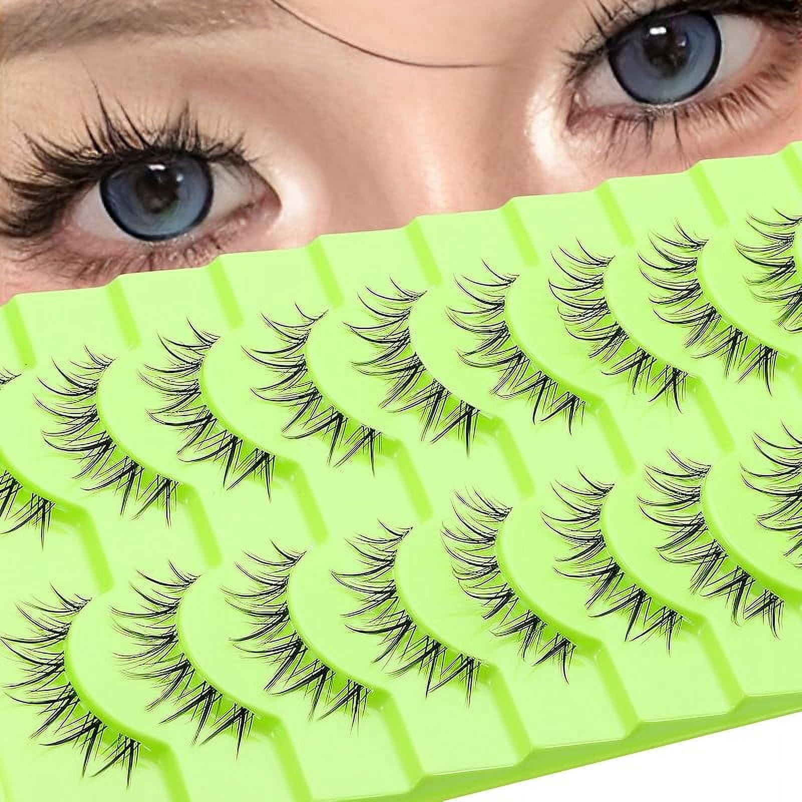 Manga Lashes Natural Look Japanese Anime Lashes Korean Asian Wispy ...
