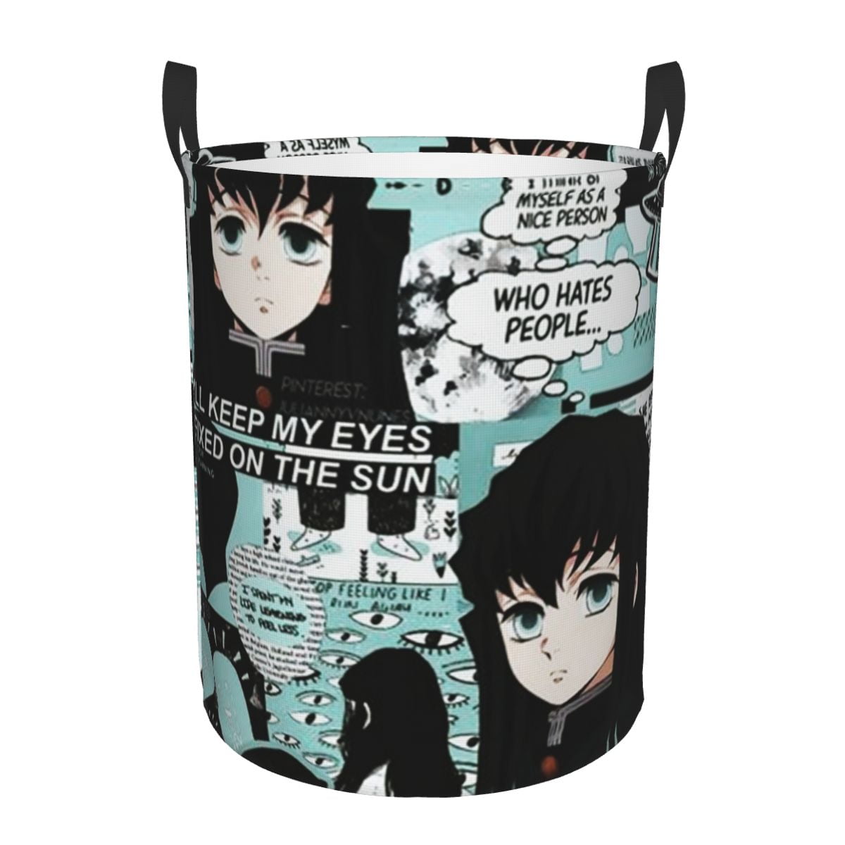 Manga Laundry Basket Collapsible Large Clothes Storage Bin Anime Manga ...