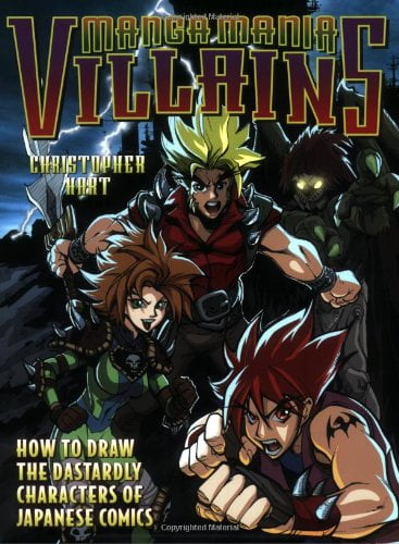 Pre-Owned Manga Mania Villains: How to Draw the Dastardly Characters of ...