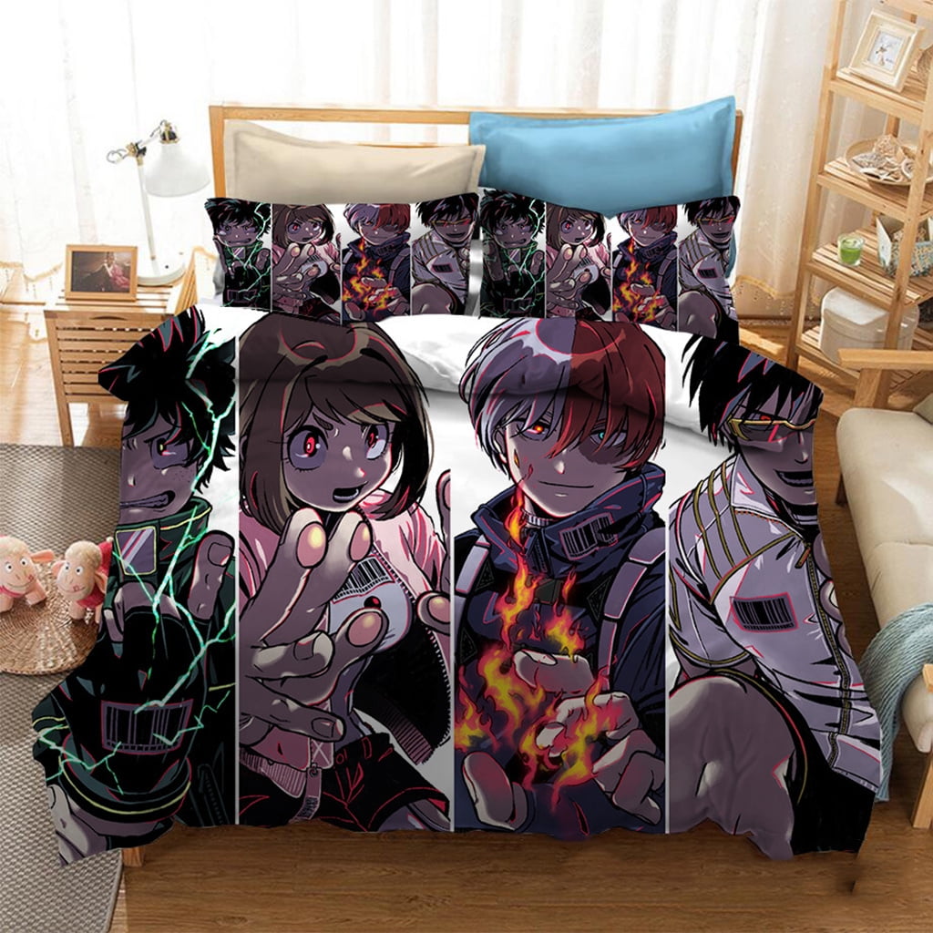 Manga My Hero Academia Bedding Bed Set Twin Full Queen King Size ...