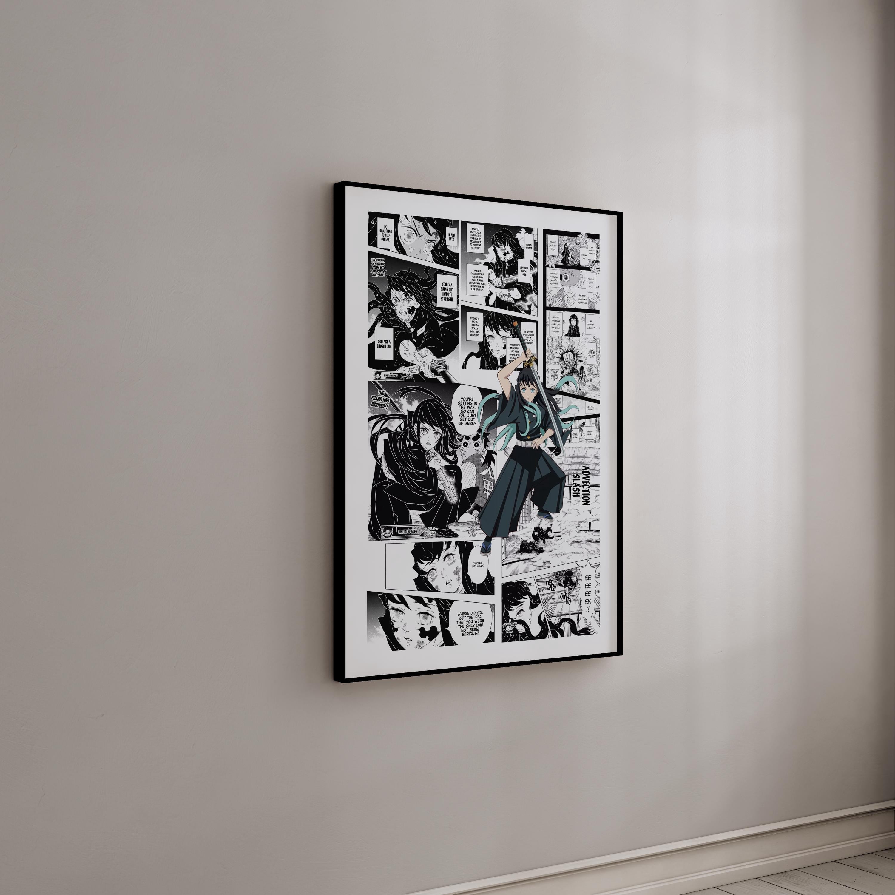 Manga Poster, Muichiro Tokito Wall Decor, High Quality Poster, Fan Gift ...