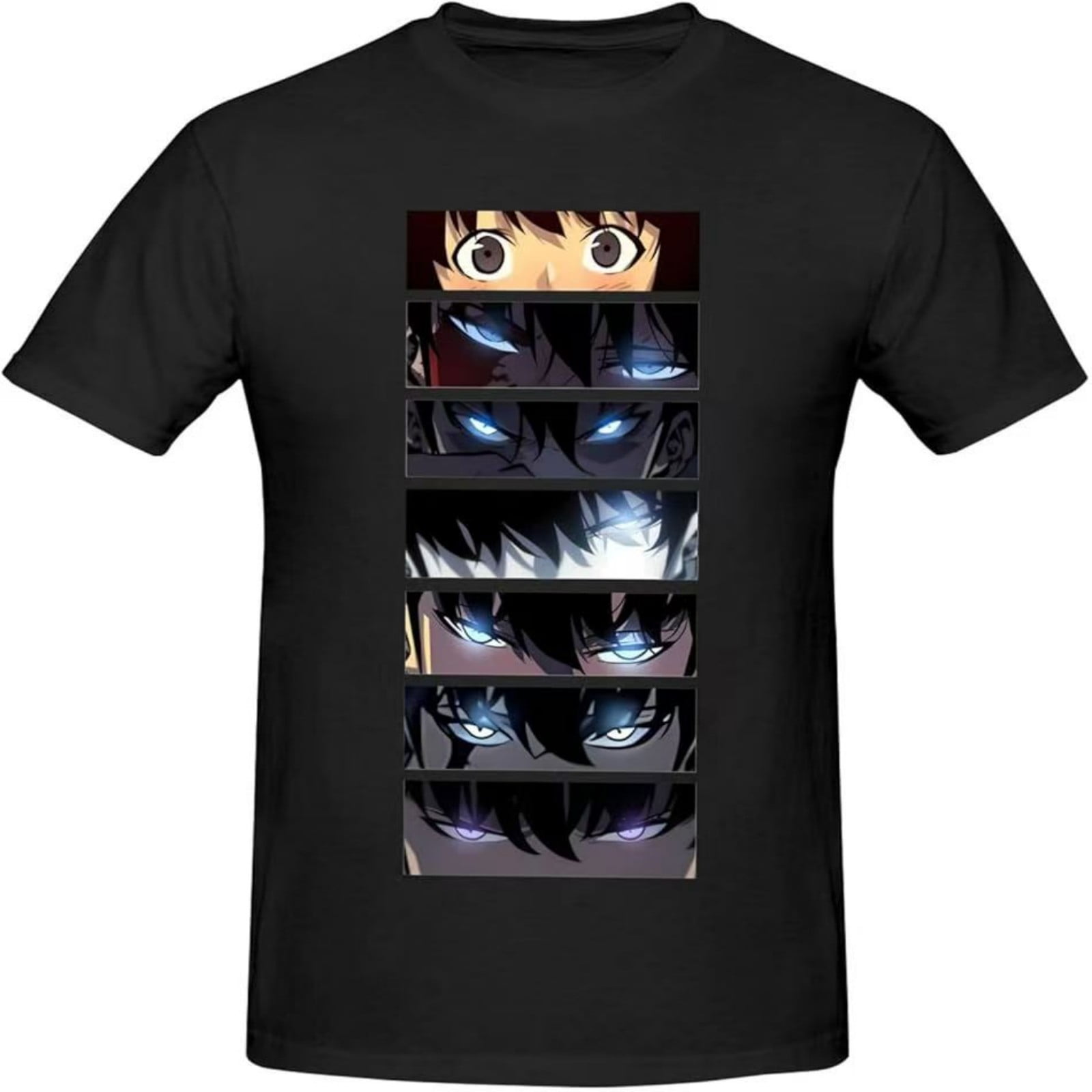 Manga Solo Leveling Shirt Sung Jin Woo Shirt Men And Women T-Shirt Full ...