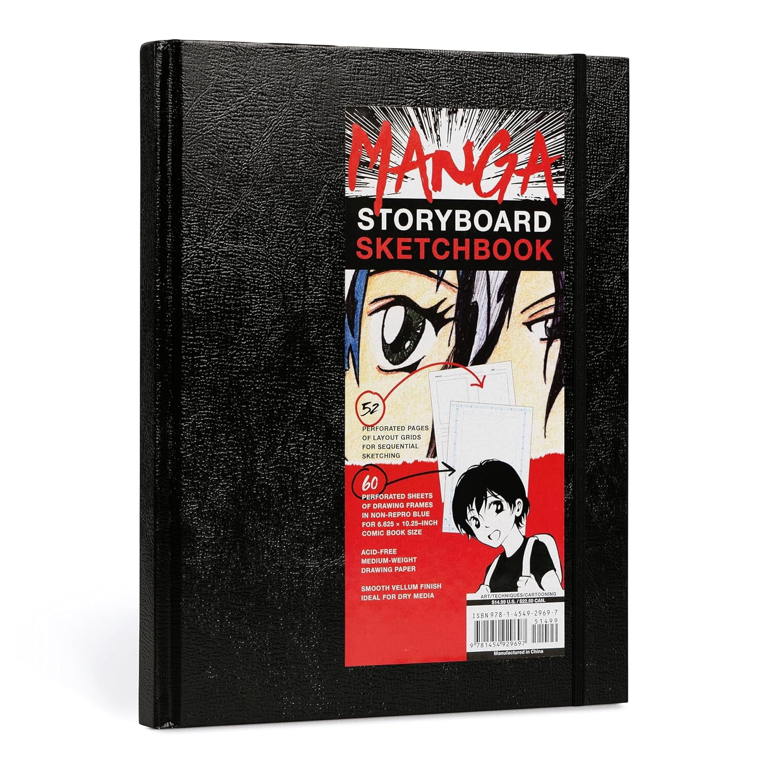 Manga Storyboard Sketchbook: A Comic Book Sketchbook with Storyboard ...