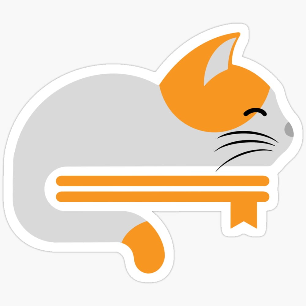 Mangadex Cat Sticker Phone Decal Water Bottle Stickers Car Decals ...