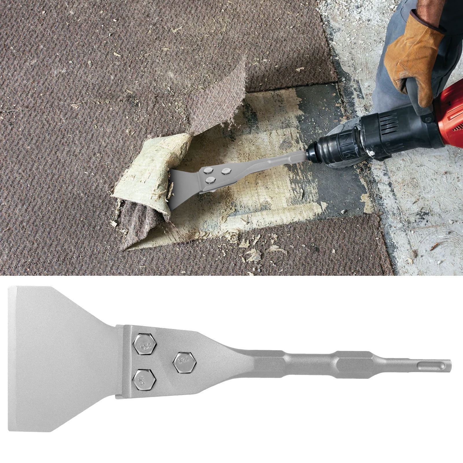 Manganese Steel Floor Scraper Chisel Bit Ergonomic Angled Working End ...