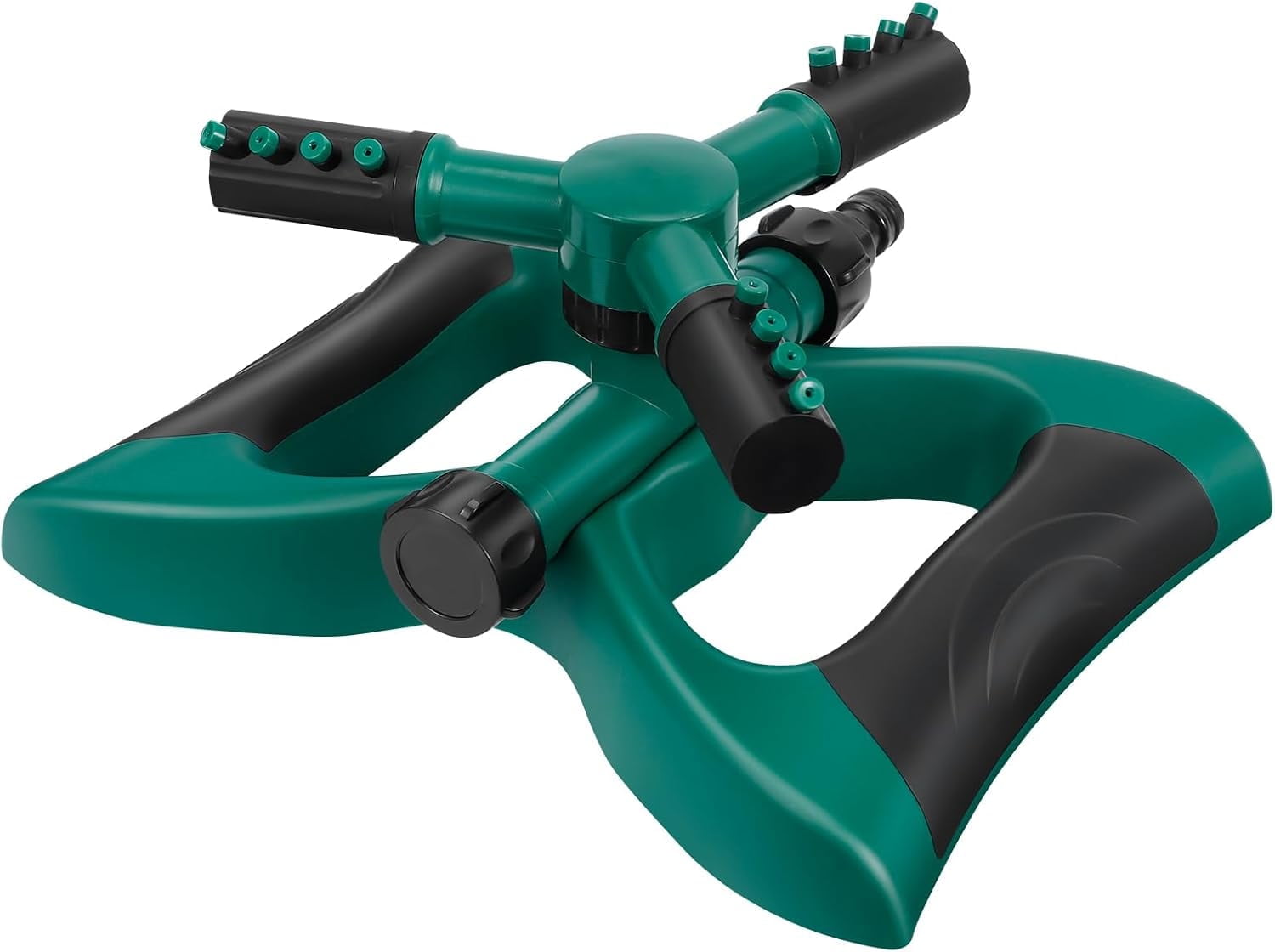 Mangchuang, Lawn Sprinkler, 360 Degree Rotation, 3-Arm Adjustable ...