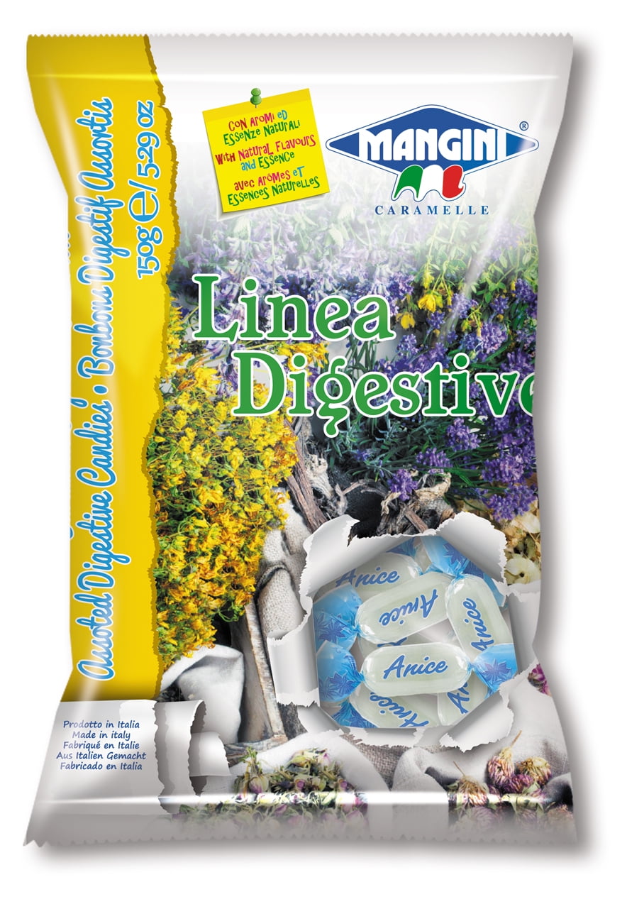 Mangini, Italian Anice Candy 150g Bag (5 pcs) - Walmart.com